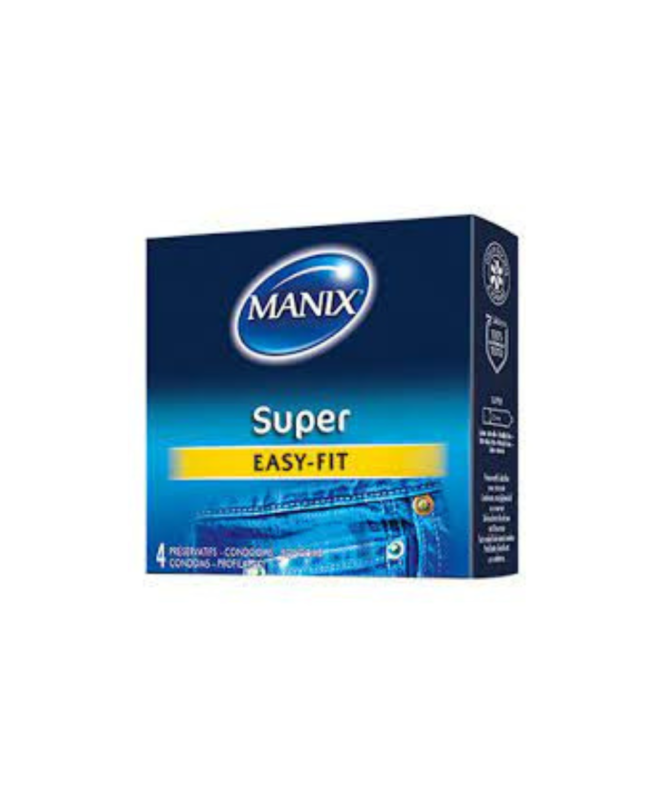 Manix Super 4 Préservatifs - Citymall