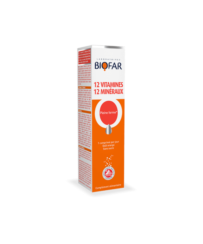 Biofar – 12 Vitamines 12 Minéraux - Citymall