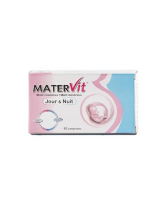 MATERVIT Multi Vitamines et Minéraux 60 Comprimés - Citymall